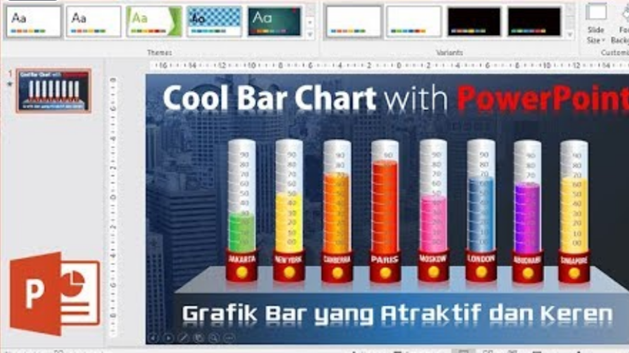 Cara Membuat Grafik Batang yang Keren Banget dengan Animasi PowerPoint
