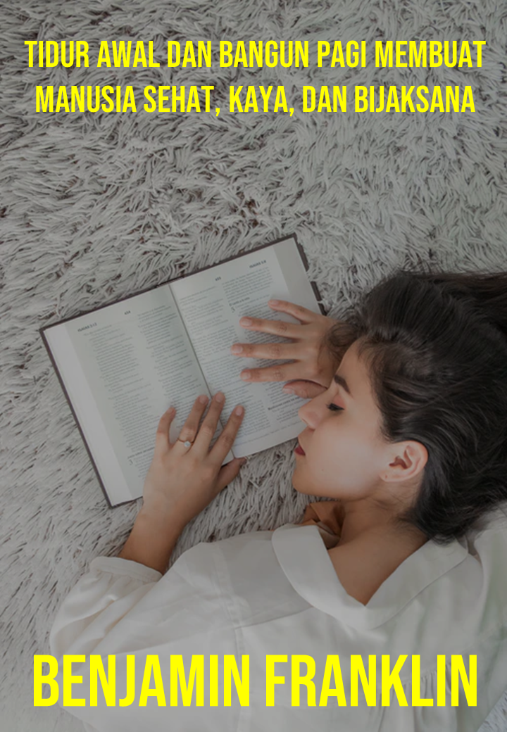 Tidur awal dan bangun pagi
