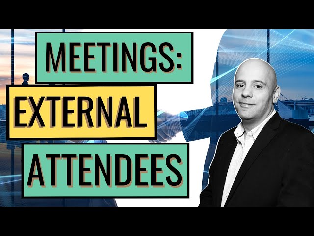 Handling External Meeting